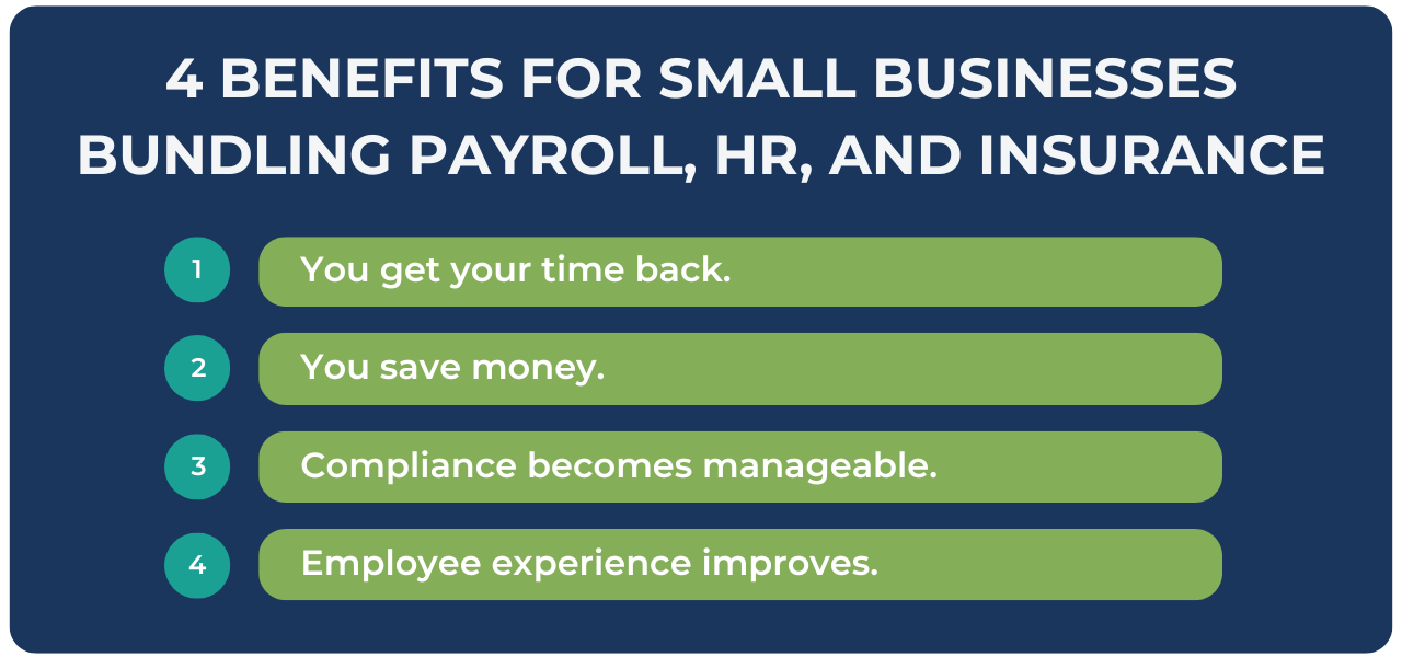 Why Small Businesses Are Bundling Payroll, HR, and Insurance Services