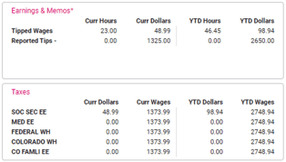 Paying Out Tips – Daily, Weekly, Payroll?