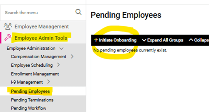 How do I add a new employee in isolved?