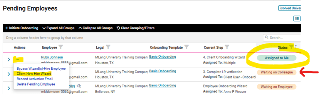 How do I add a new employee in isolved?
